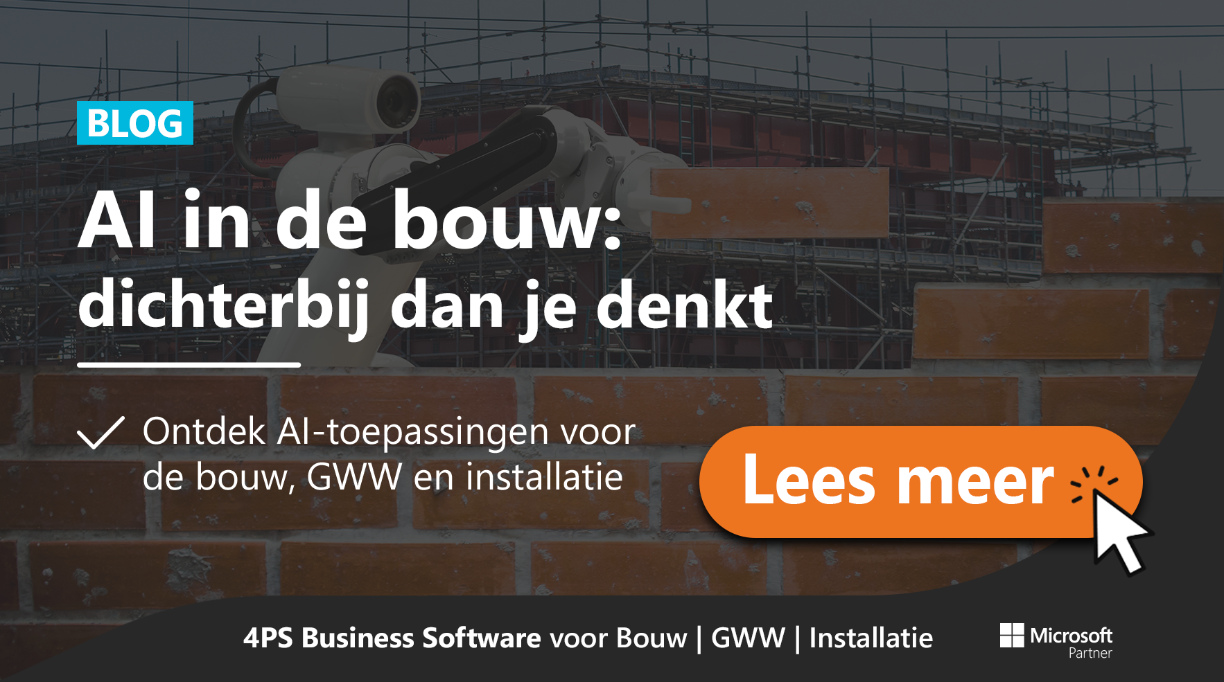 AI in de bouw: dichterbij dan je denkt