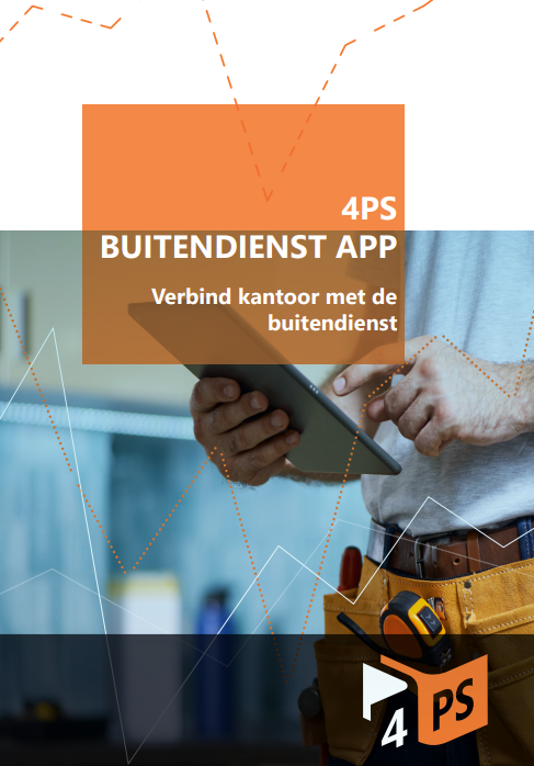 Download brochure 4PS Buitendienst App: innovatieve software voor de bouw