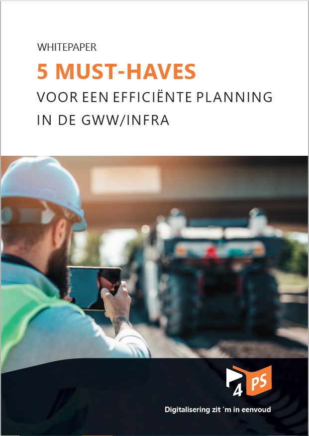 Download whitepaper planning in de GWW/infra - 4PS Nederland